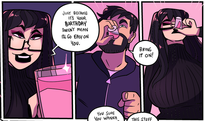 new super fun three page commissione.. | Grumpy-TG 🏳️‍⚧️ 🔞 さんのマンガ | ツイコミ(仮)