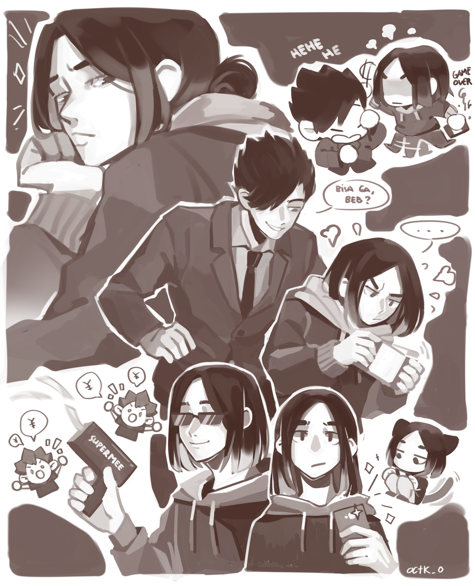 「Hehe punten ive been into tpn and (idv lately,, u,u) please 」ej の漫画