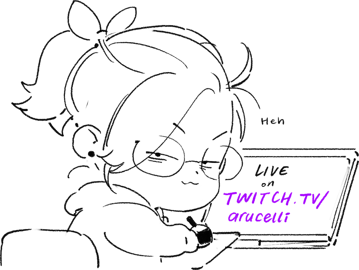 「it's a stream night! ? https://t.co/h1PzHRvpVD 」騎士 Busy 🐝🌸の漫画