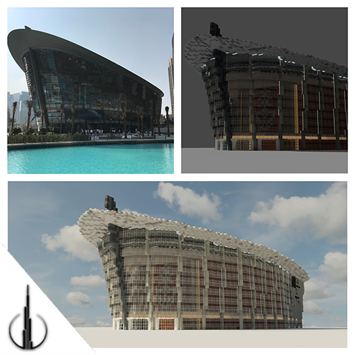 Dubai Opera House Construction