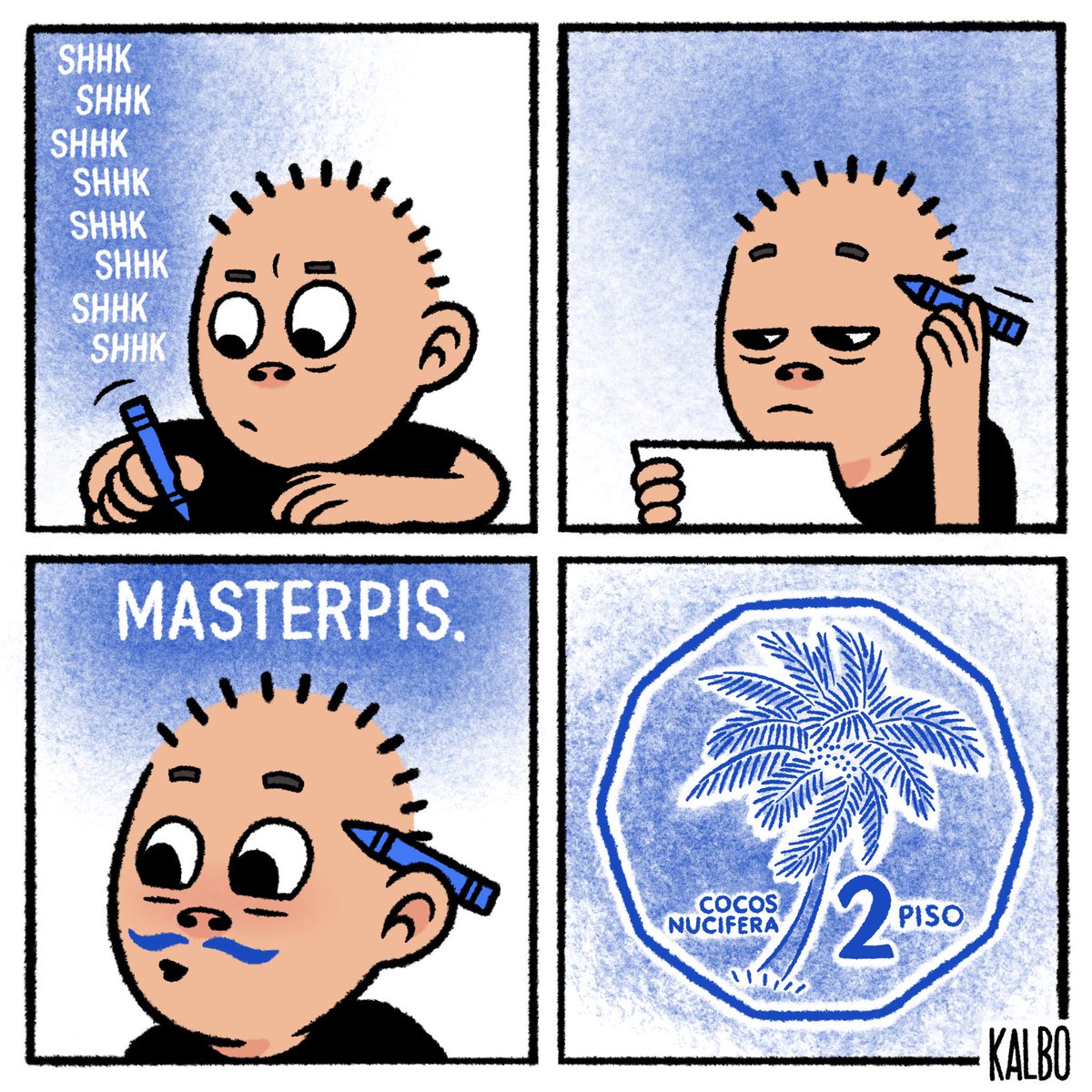 「C r a y o n K i n g ? felt drawing exper」|Tarantadong Kalboの漫画