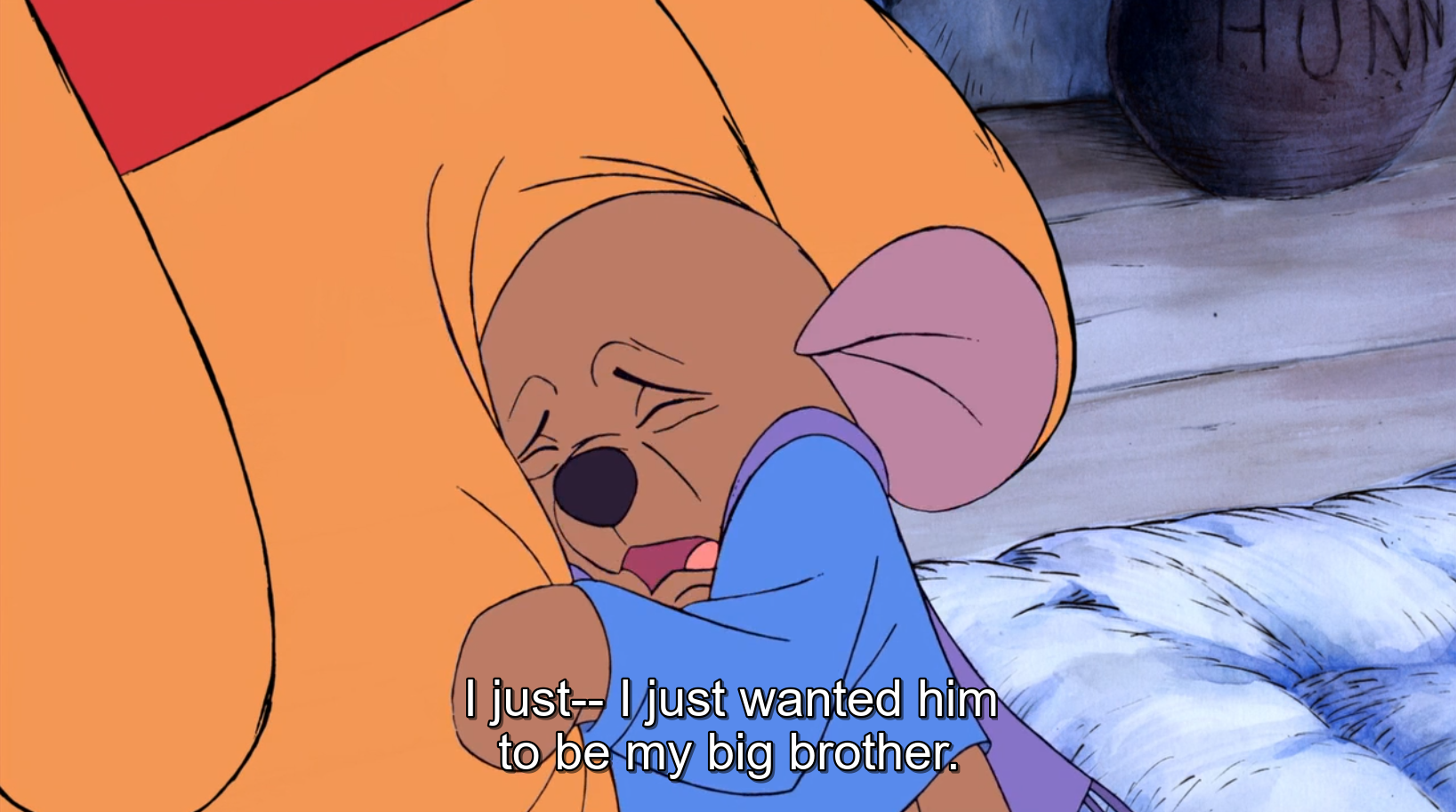 Winnie The Pooh Crying