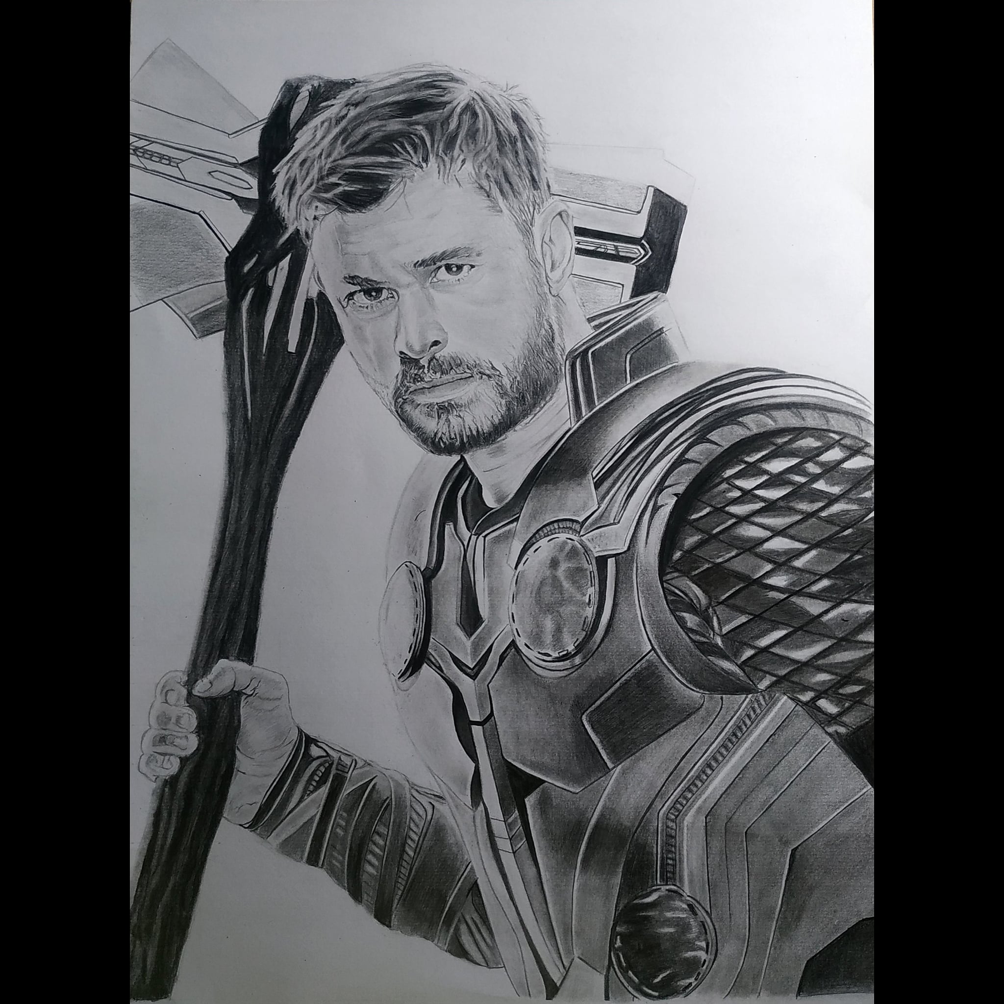 Pencil Drawings Of Avengers