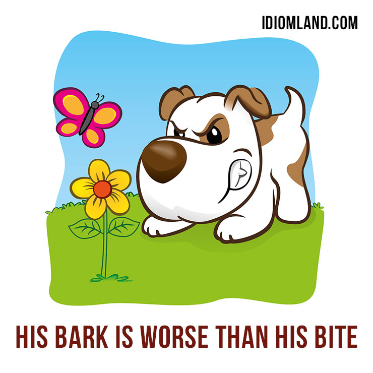 All Bark And No Bite Idiom