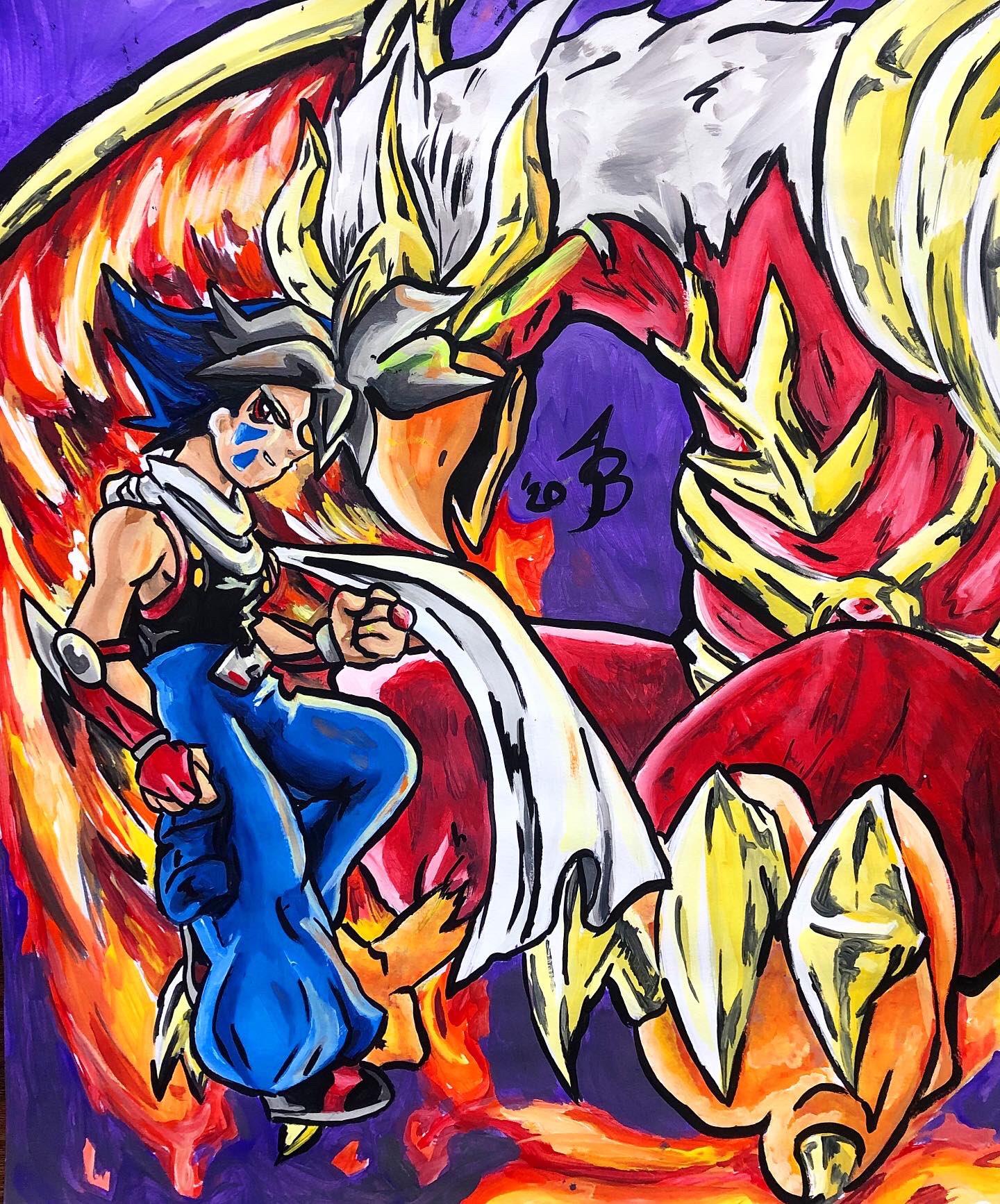 Dranzer Bit Beast Drawing