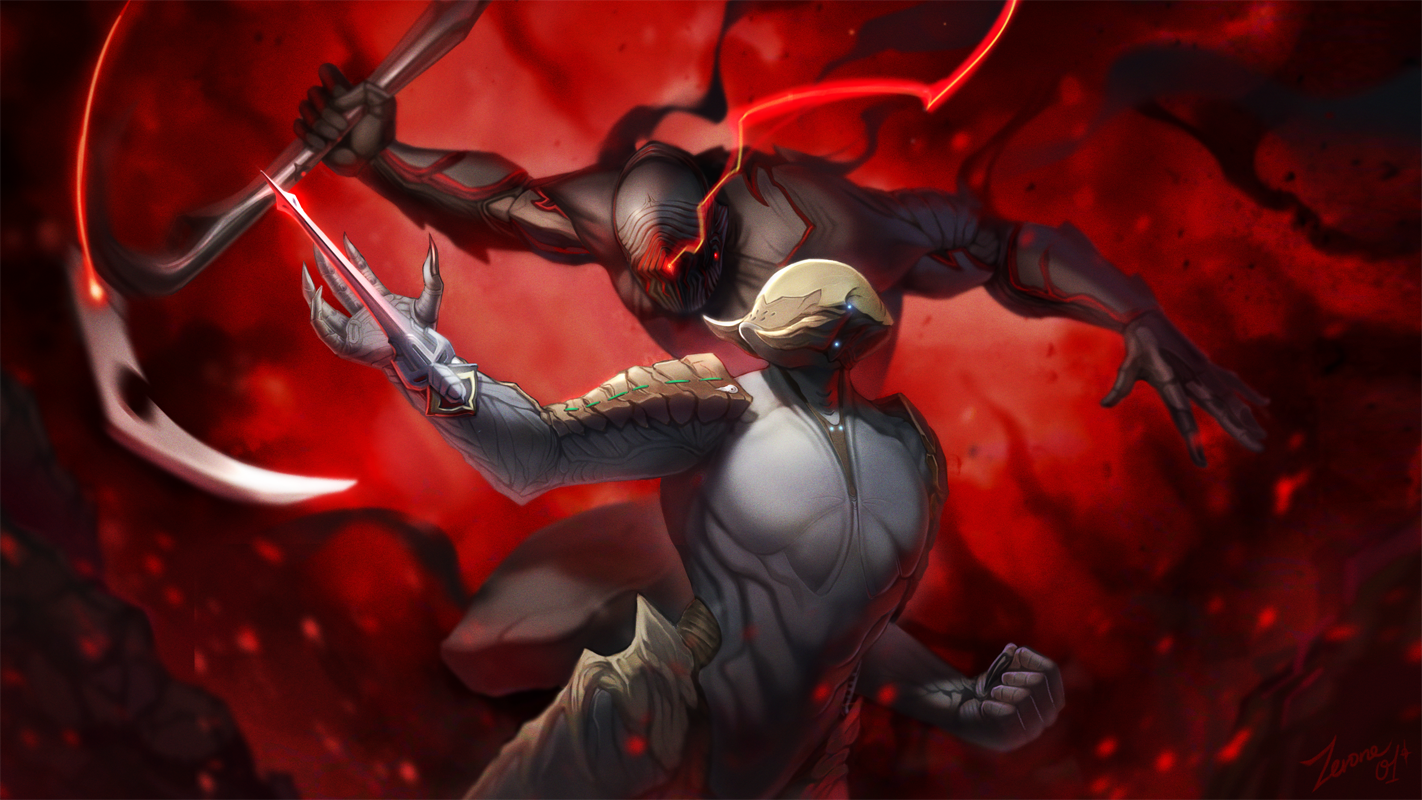 Warframe Fan Art Stalker