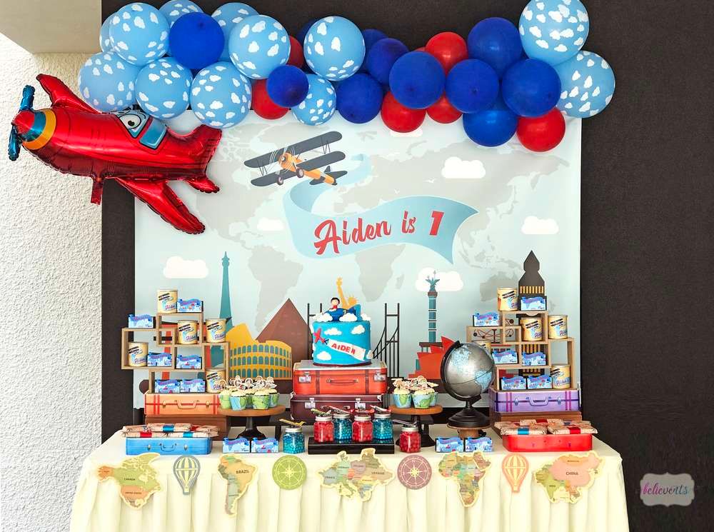 Airplane Themed Birthday Party Supplies