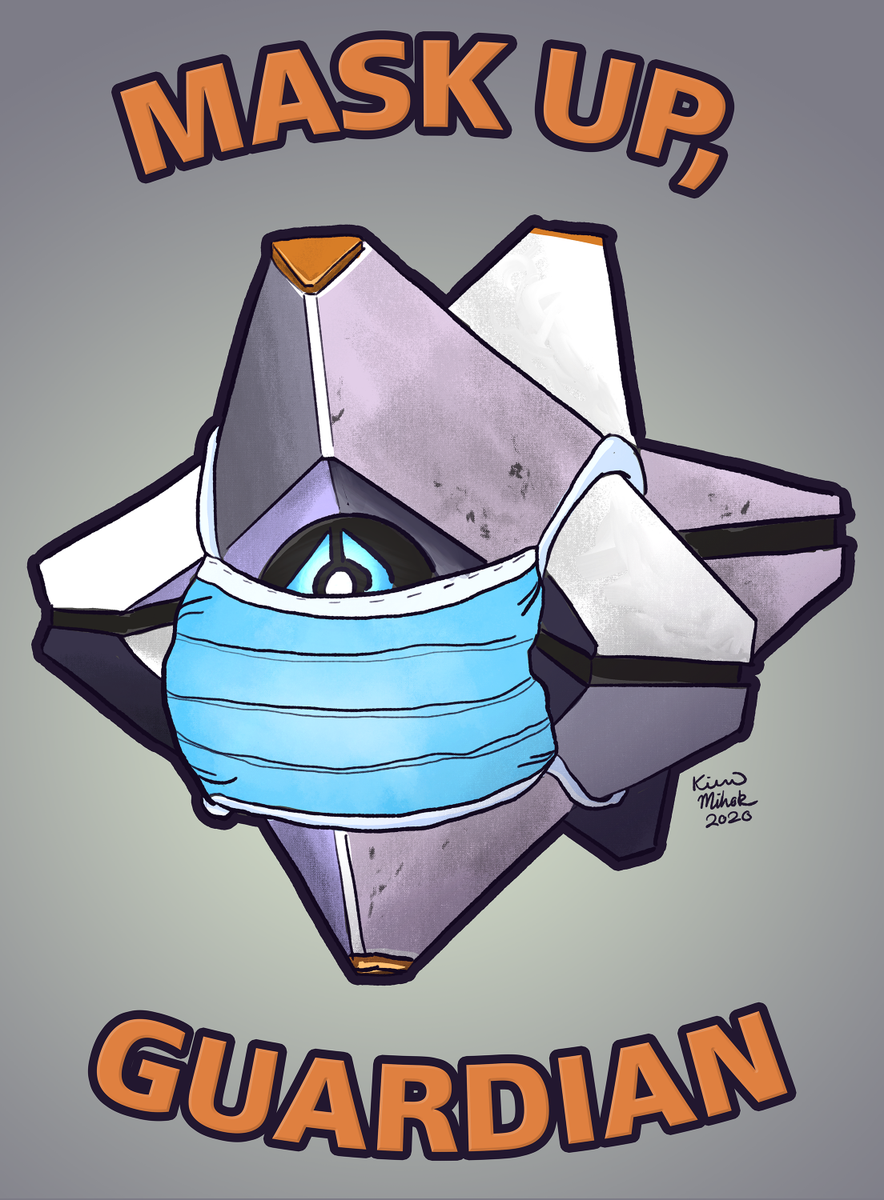 "Mask Up, Guardian!" enviado por Yellow > Comunidade | Bungie.net