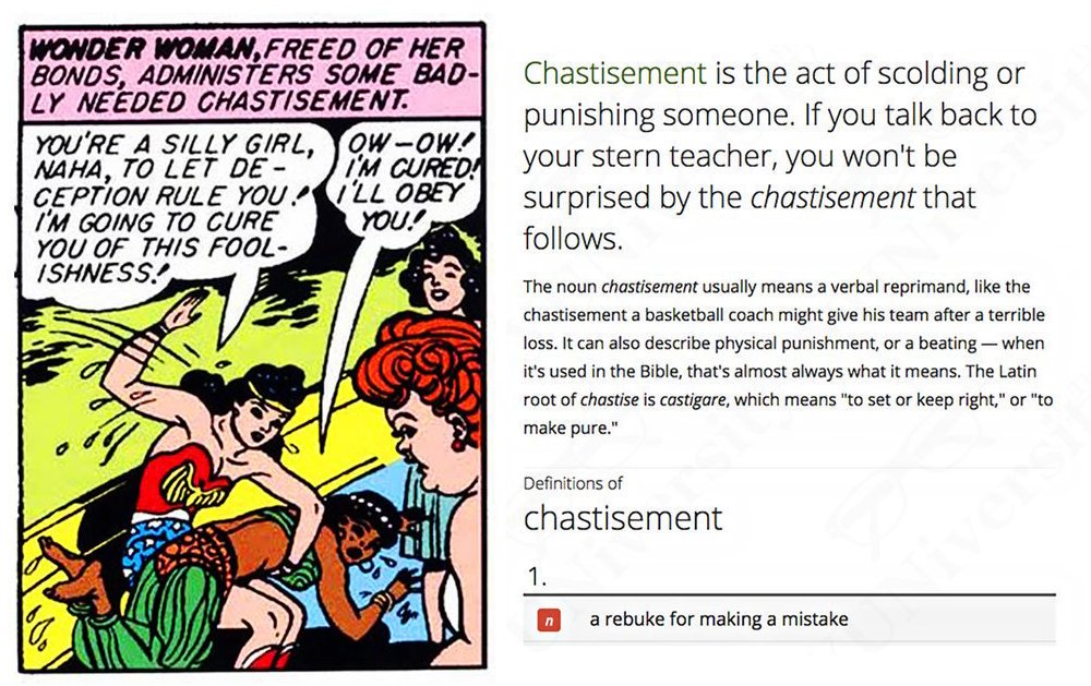 Chastise Definition