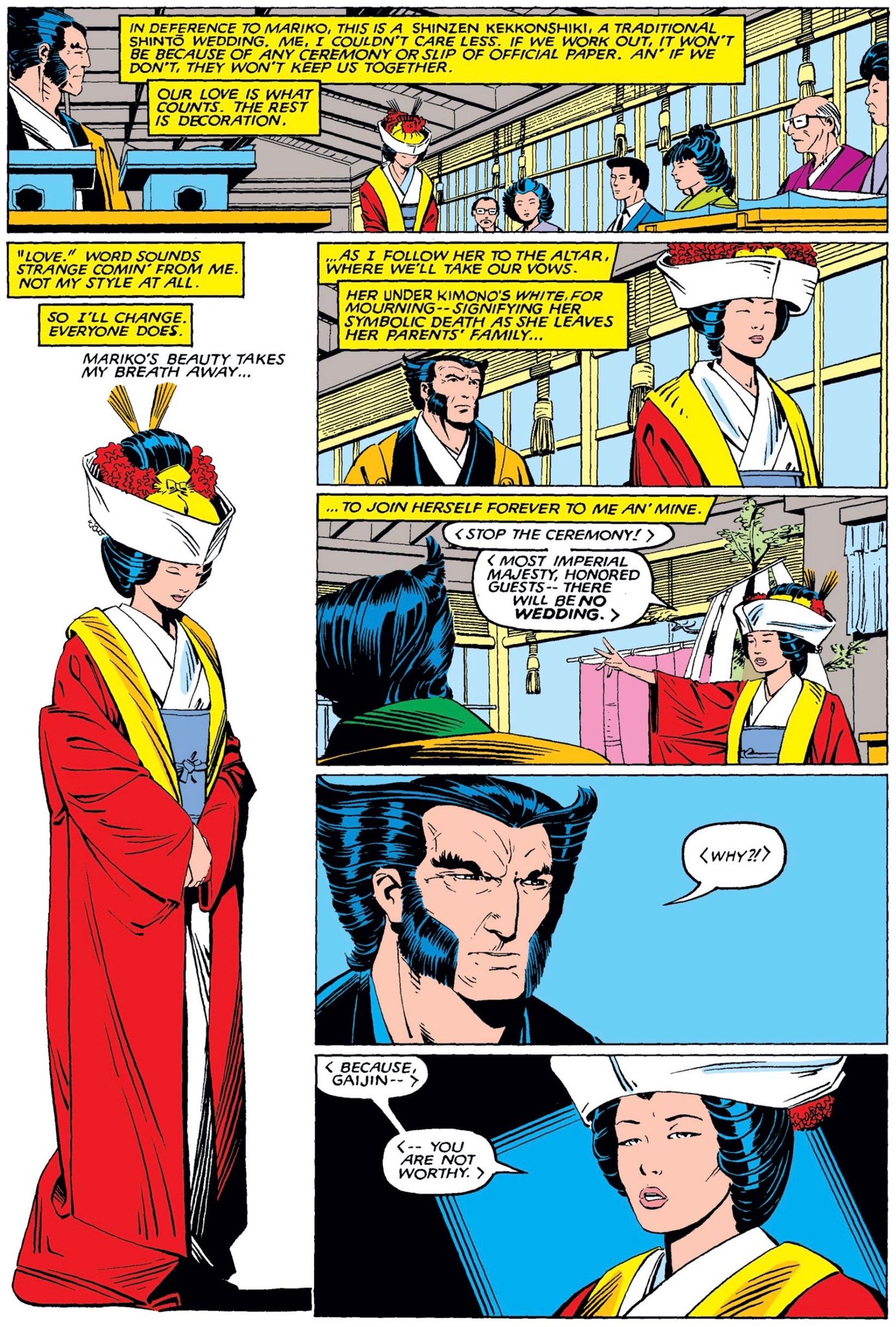 Wolverine Mariko Wedding Rob Liefeld | 11 Months That Changed The