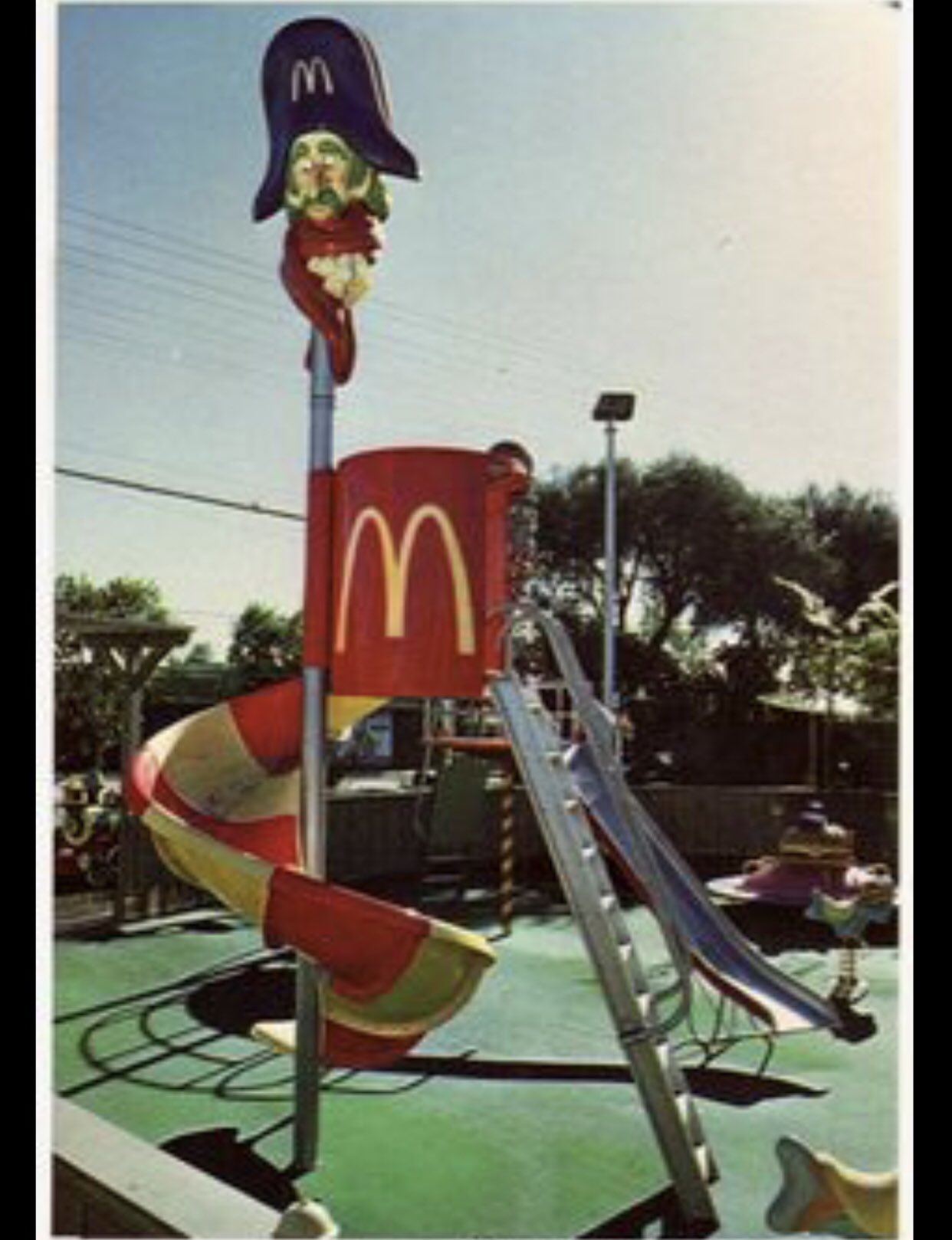 Mcdonalds Playground Slide