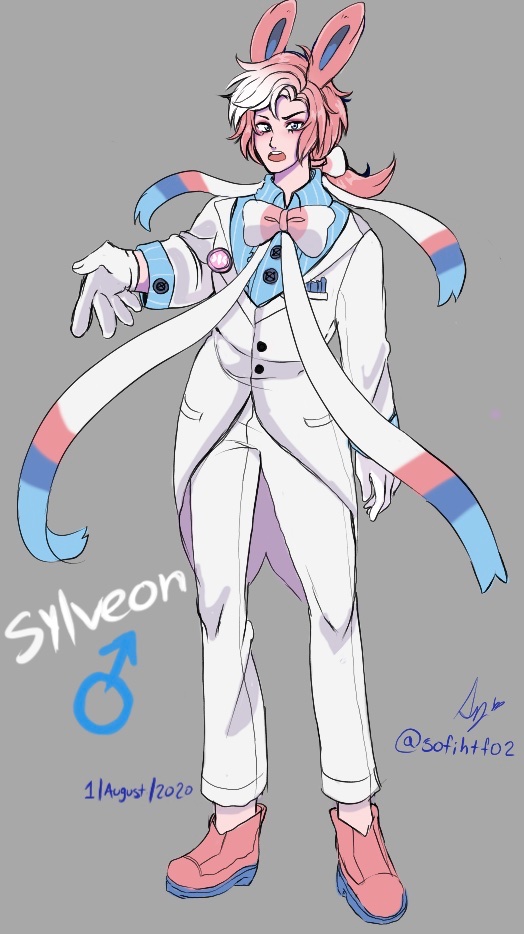 Pokemon Sylveon Human Made A Sylveon Trainer(?) Just Cause I Love