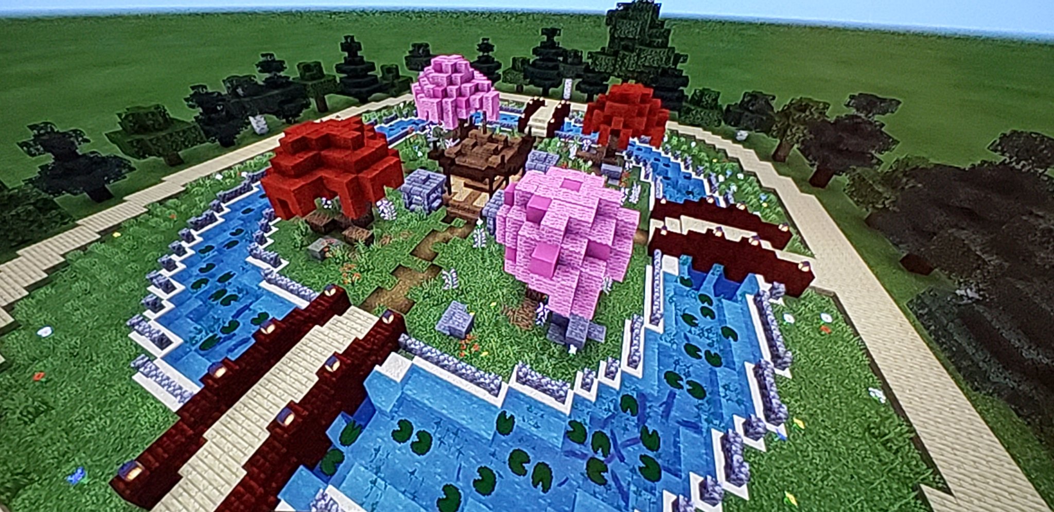 Minecraft Japanese Garden