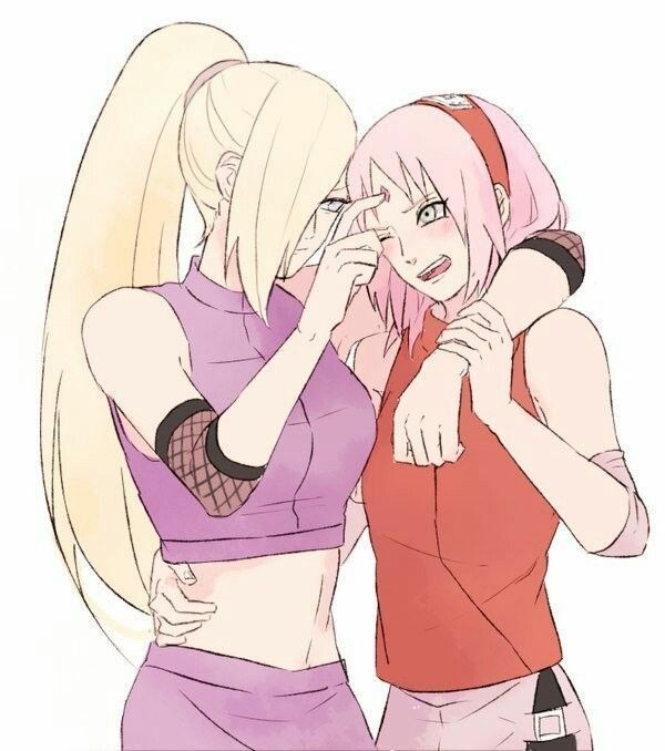 Ino X Sakura Kiss