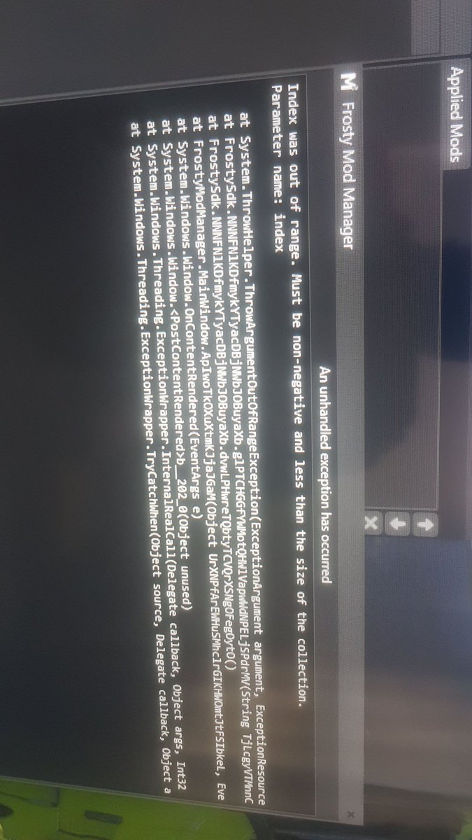 Frosty mod manager unhandled exception - kurtpapa Frosty mod manager unhandled exception - kurtpapa