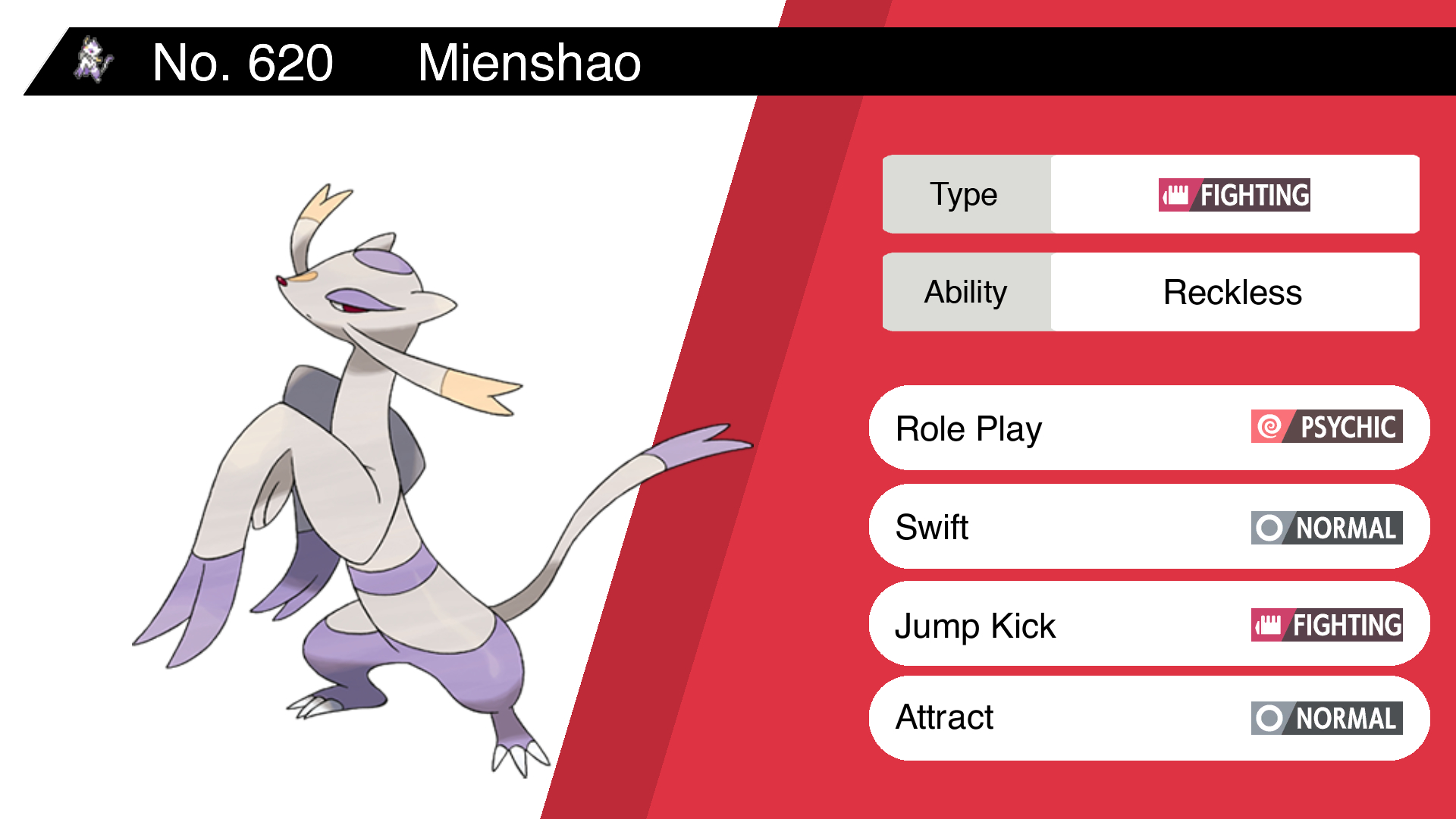 Mienshao Evolution