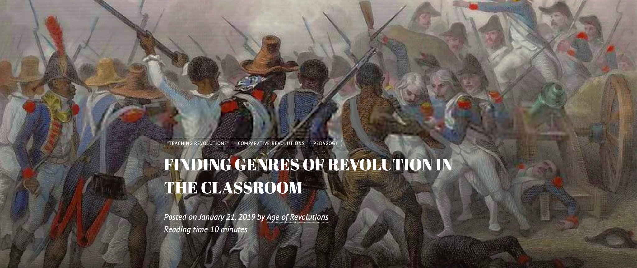 Age of Revolutions on Twitter: "The Age of Revolutions can be taught ...
