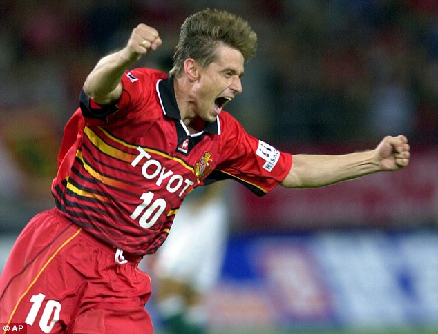 Nagoya Grampus Eight たくしあげる 1998 10 Stojkovic Nagoya Grampus Eight たくしあげる 1998 10 Stojkovic