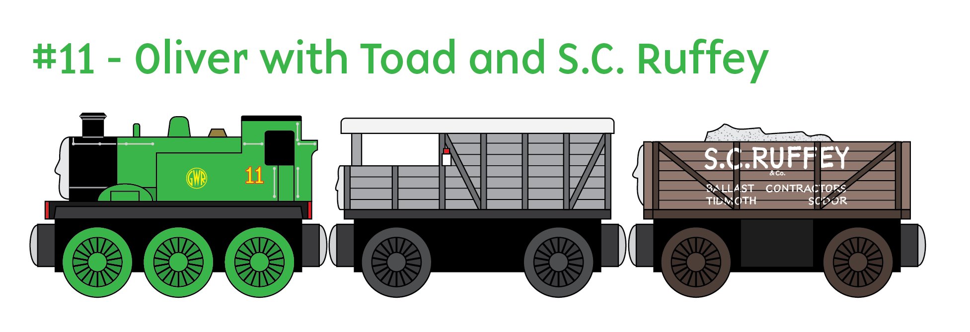 Thomas And Friends Oliver And Toad