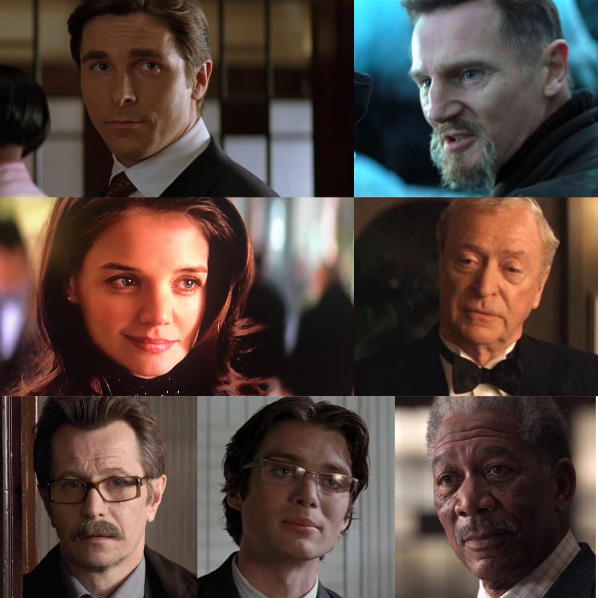 Morgan Freeman Batman Begins