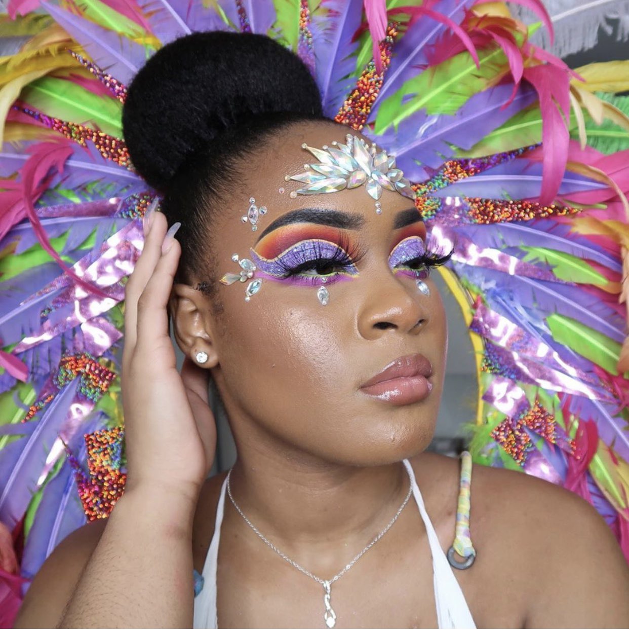 Caribbean Carnival Makeup Ideas