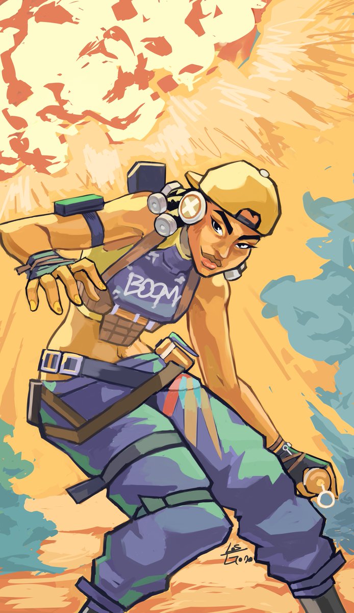 Raze Fanart by @TheLosGee : r/RazeMains