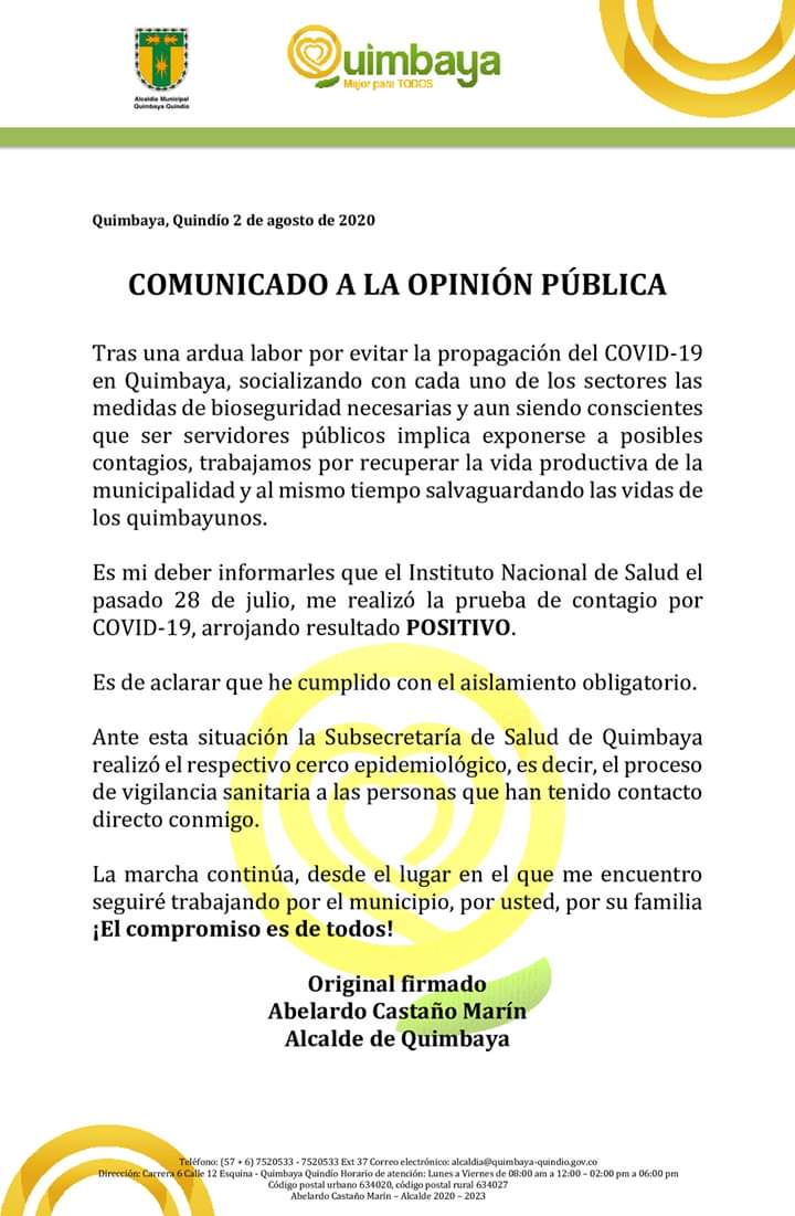 Alcaldía de Quimbaya (@AlcQuimbaya) / Posts / X