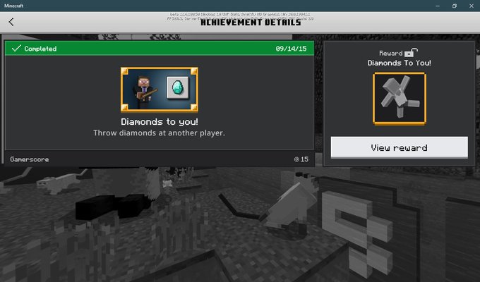 How to check achievements in Minecraft Bedrock Edition