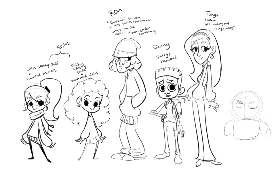 「I still have the rough character concepts of a few kids from」Jenny ...