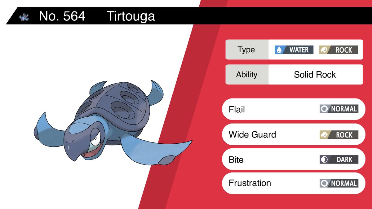 Tirtouga Pokemon Sword