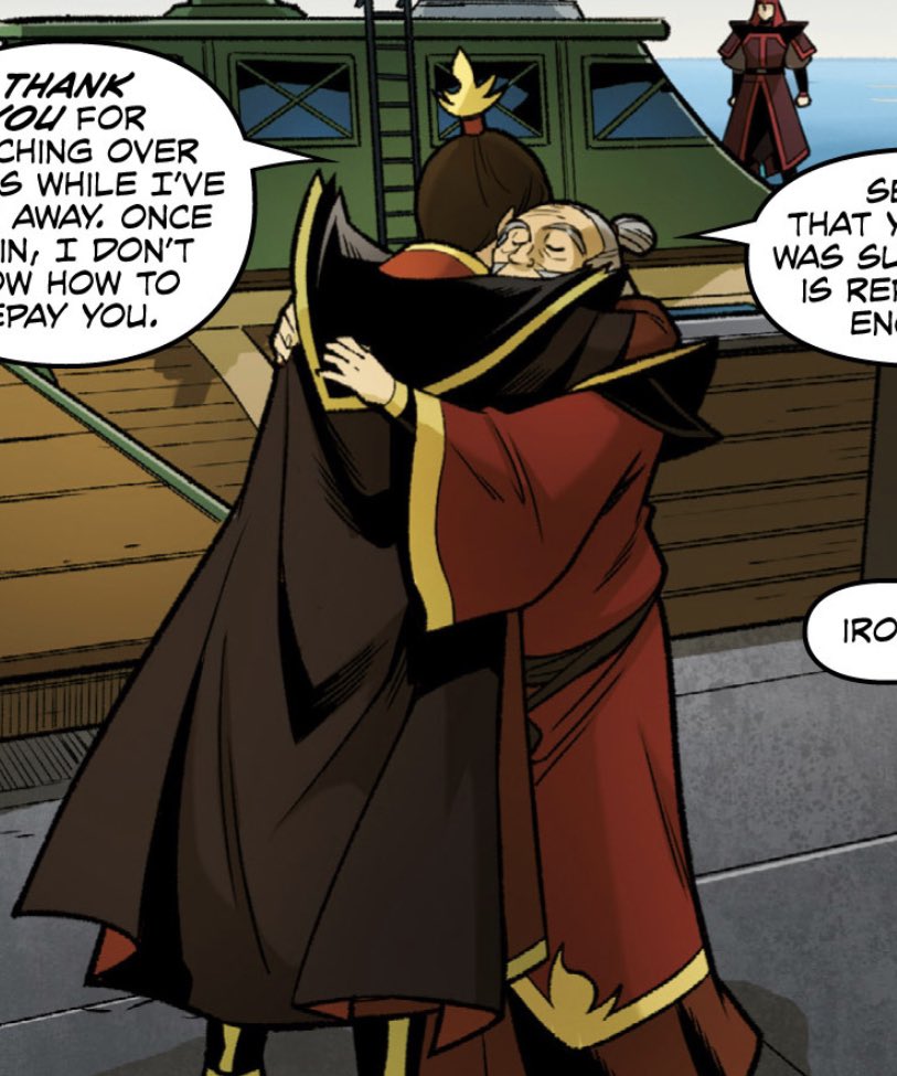 Zuko And Iroh Hug