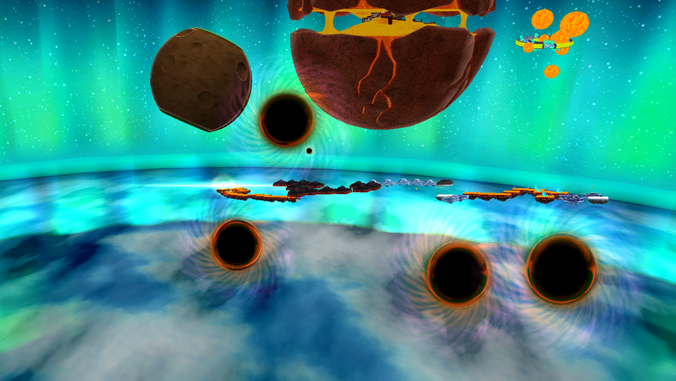 Super Mario Galaxy Black Hole Wallpapers