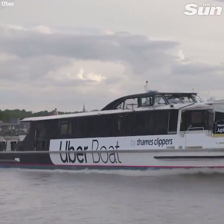 Uber launches boat service in London running on the River Thames from ...