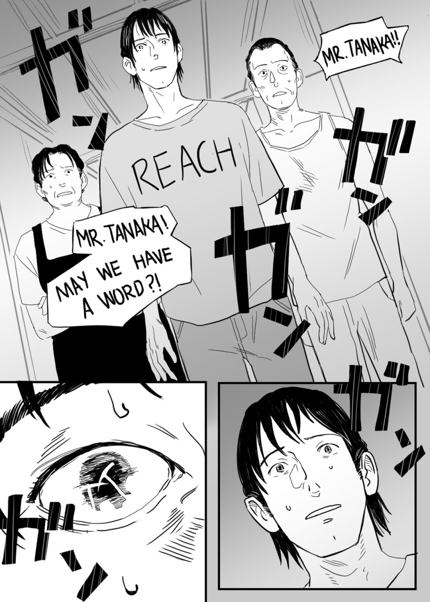 「Day 2, Favorite scene Reinterpretation of Tanaka's flashback」Tanaka ...