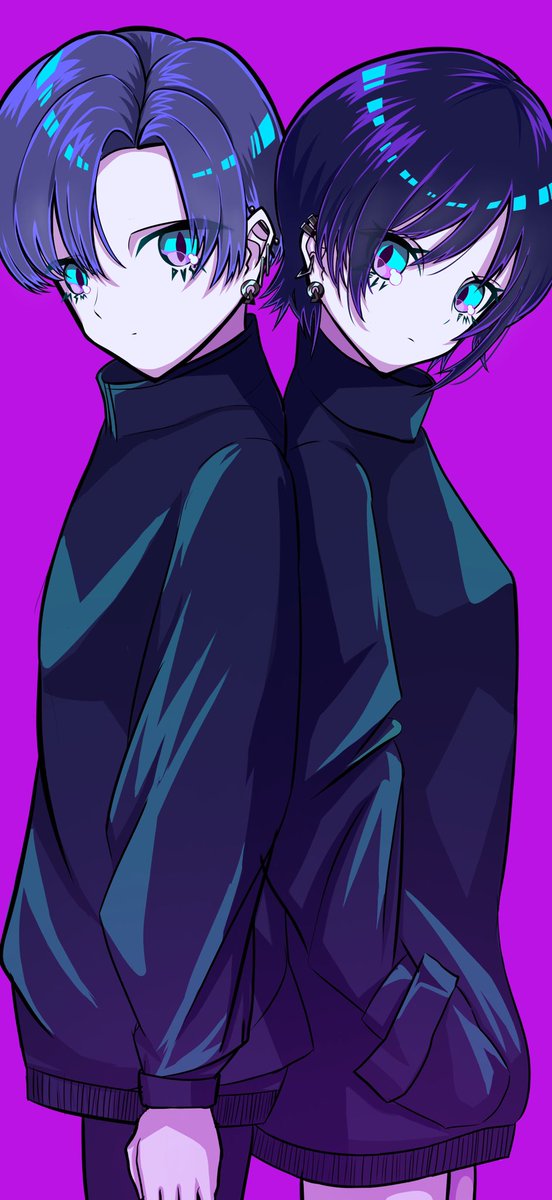 「この2人最高です。 タップ推奨。 #DUSTCELL #misumi #EMA」|MiCanのイラスト