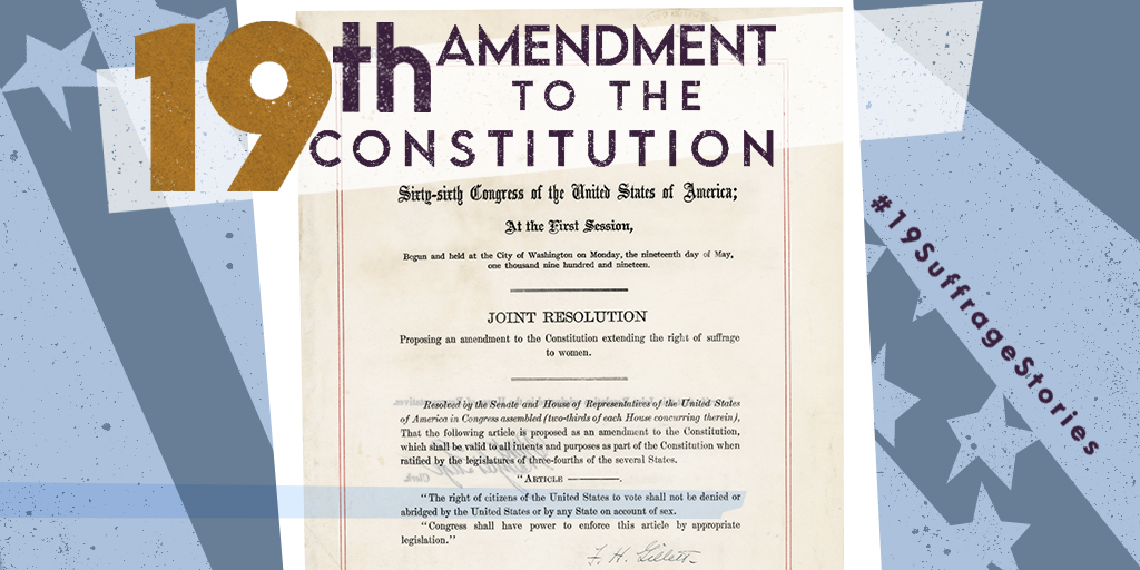 19th Amendment Document