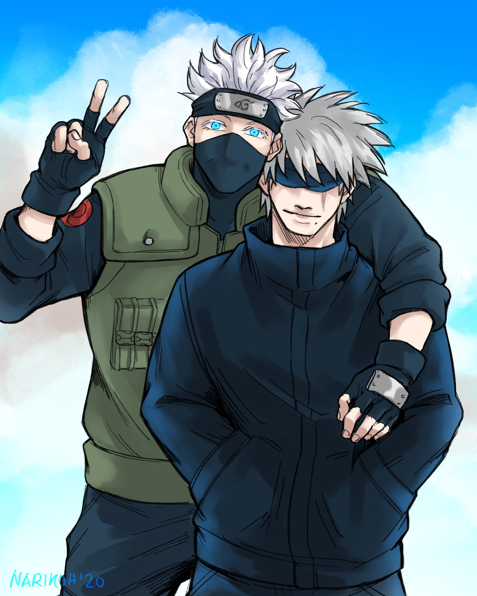 Naruto Hatake Kakashi And Jujutsu Kaisen Gojo Satoru Anime Lapel Pins Hot Sex Picture