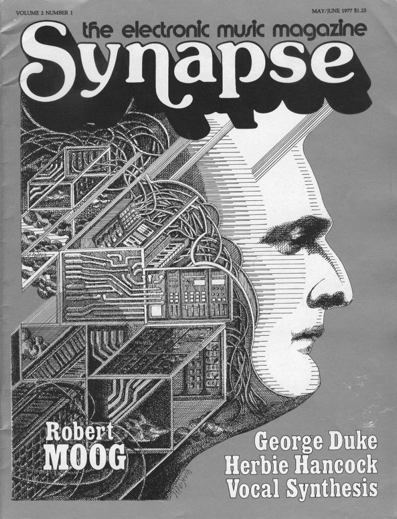 「SYNAPSE MAGAZINE (1976-1979). 」WEIRDLAND TVの漫画