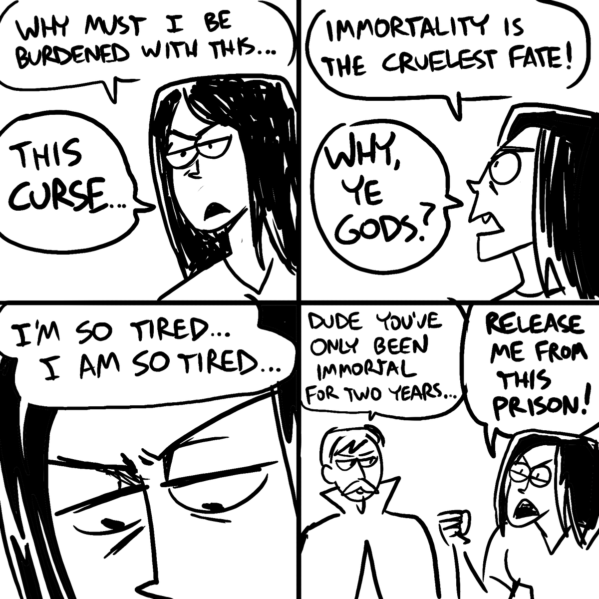 「I made this comic for fun please enjoy 」|AC Stuart 🐀 - Get Awoo ...