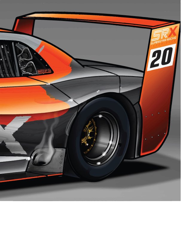 [OT] SRX reveals back of car with rear wing : r/NASCAR