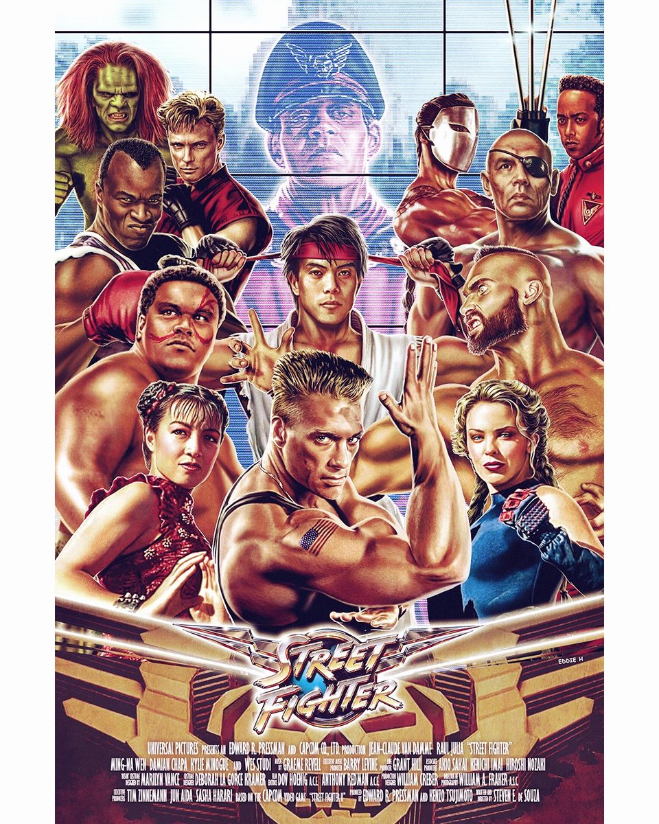 Street Fighter Movie Poster
