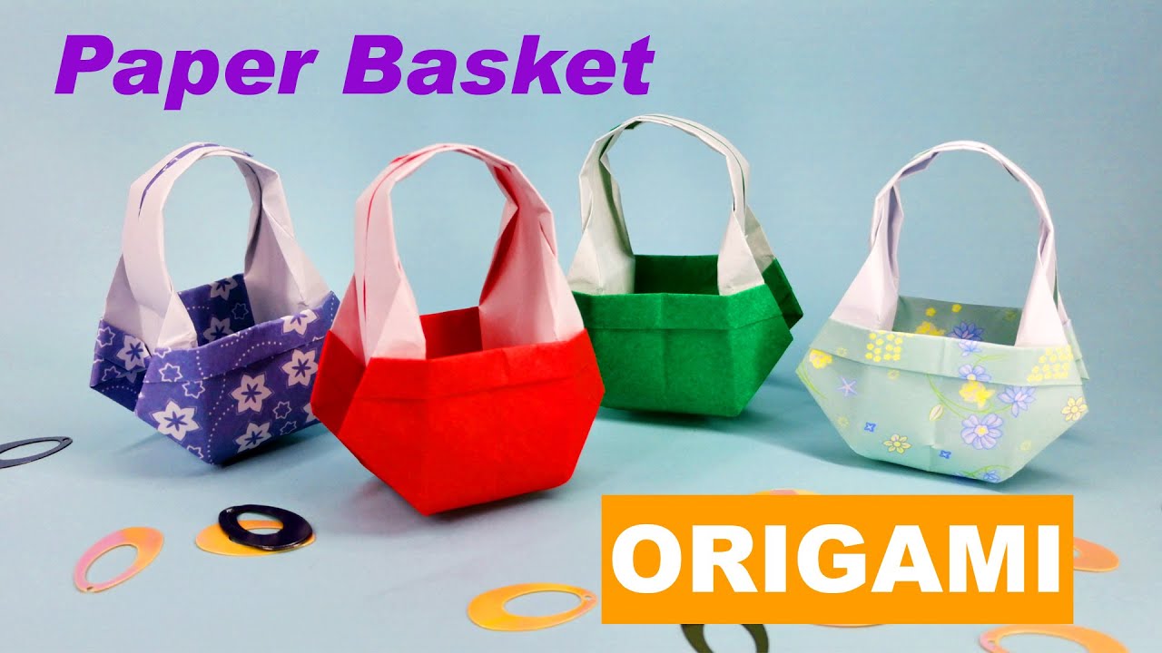 Easter Paper Origami Basket Tutorial Shirlyn Lim على X: "Origami