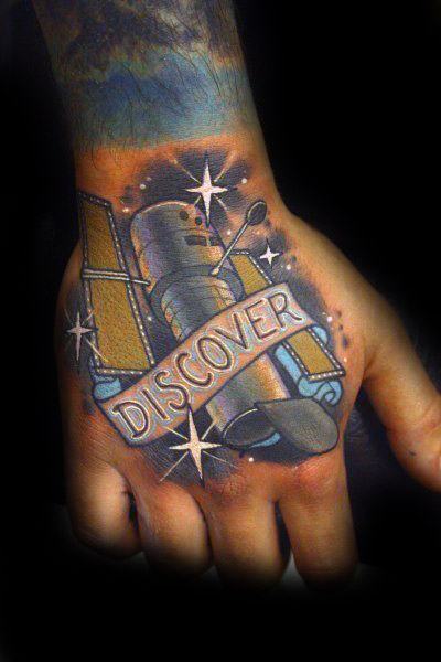 Nasa Rocket Tattoos Mars Tattoo Shop】NEW Technology Long Lasting 2