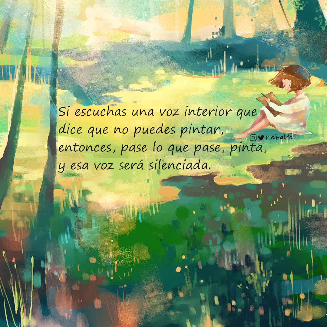 Dibujar A veces a veces fatiga la escritura responde a una voz interior ...