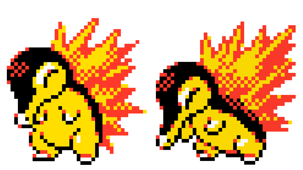 16 Bit Pokemon Sprites