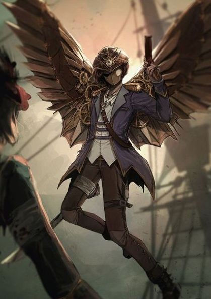 Anime Steampunk Man