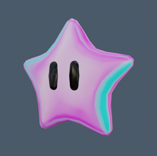 Purpel Mario Star