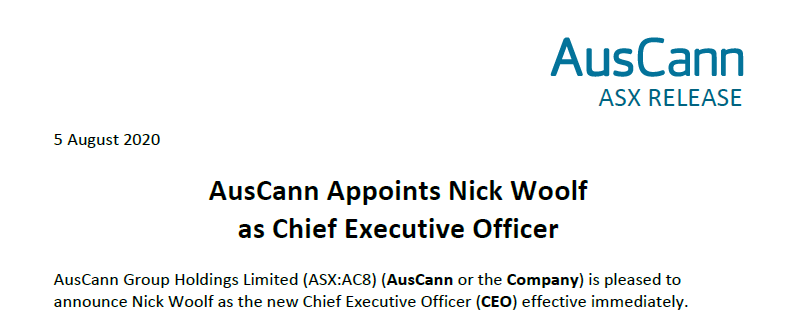 AusCann | Product Development | Clinical Evaluation | Education