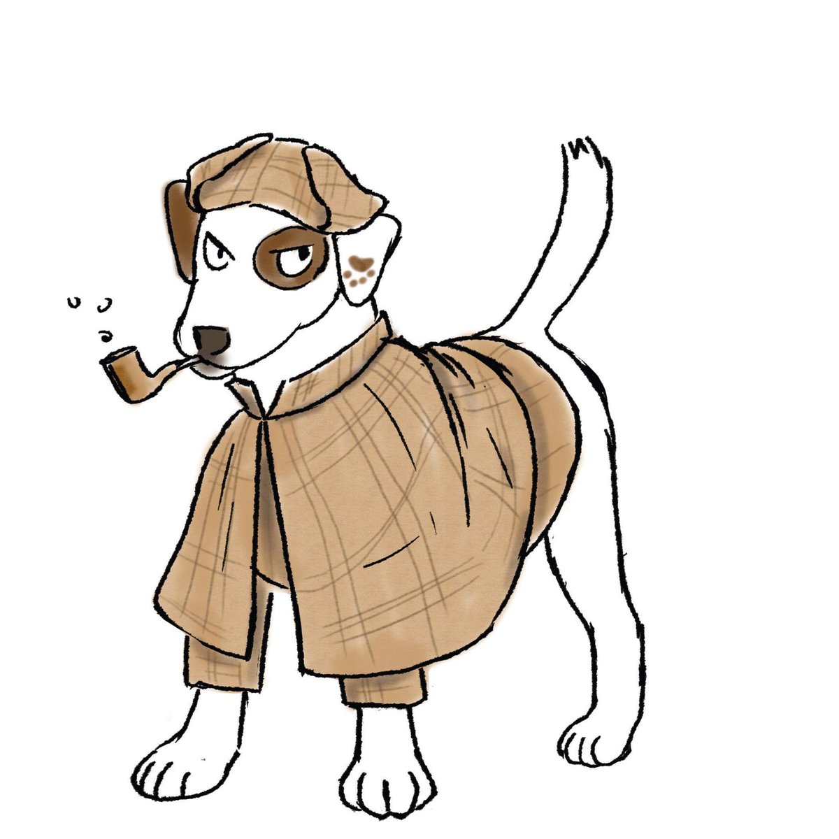 Wishbone Dog Sherlock Holmes