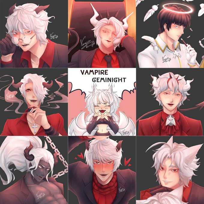 Vampire Geminight (@vamp_geminight) さんのイラスト・マンガ作品まとめ (12 件) - Twoucan